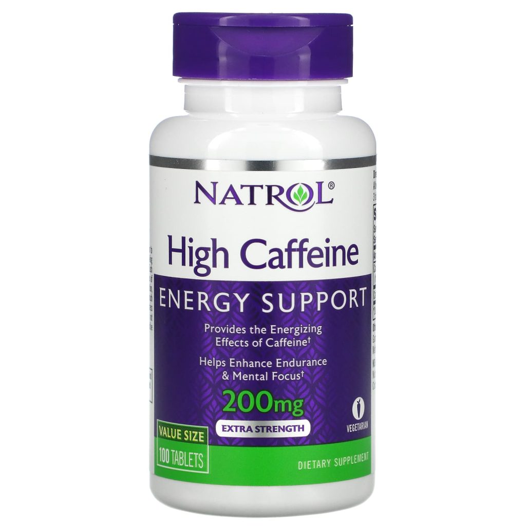 Get natrol high caffeine tablets 200mg - EZ Health Beauty